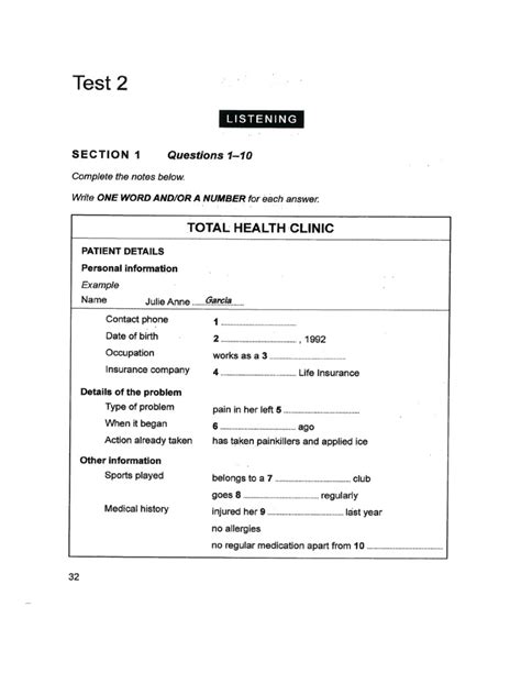Ac C Ielts 14 T2 Listening Pdf