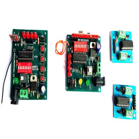 Service Robot Kit RF Module 434 MHz 2 Motor Drivers SR Robotics