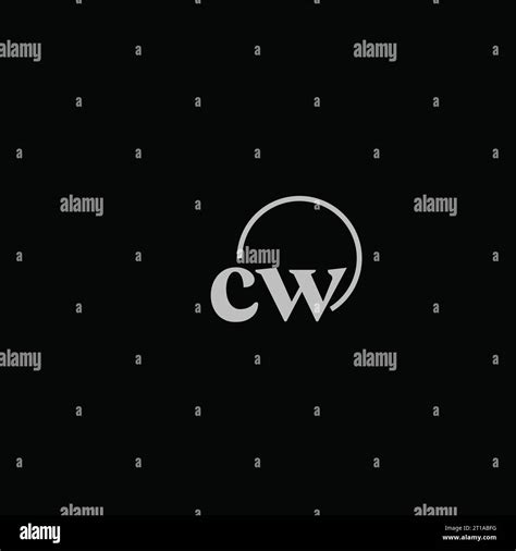 Cw Initials Logo Hi Res Stock Photography And Images Alamy