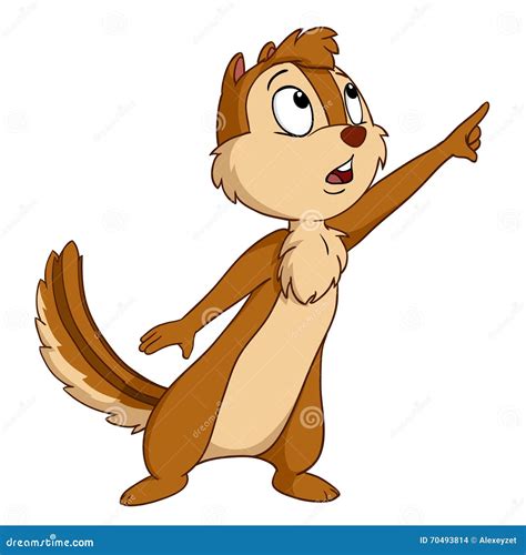 Cartoon Chipmunk With Striped Body Sleeping And Sitting Embracing Acorn Vector Set