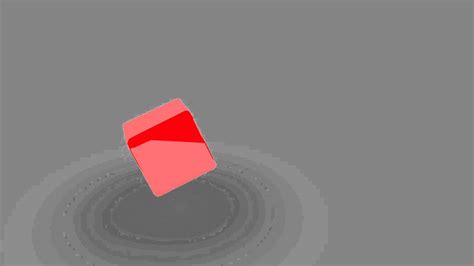 Blender Animation Falling Cube Youtube