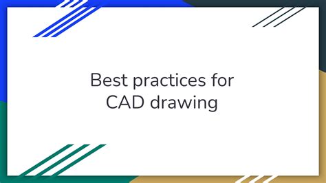 Best Practices For Cad Drawing By Writerjordan Issuu