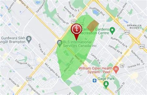 Brampton Power Outage Leaves Hundreds Of Homes And Businesses In The