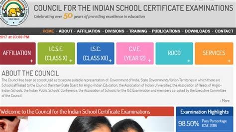Cisce Org 10th ICSE Result 2017 ICSE Class 10th X Results 2017 CISCE Board To Be Announced On