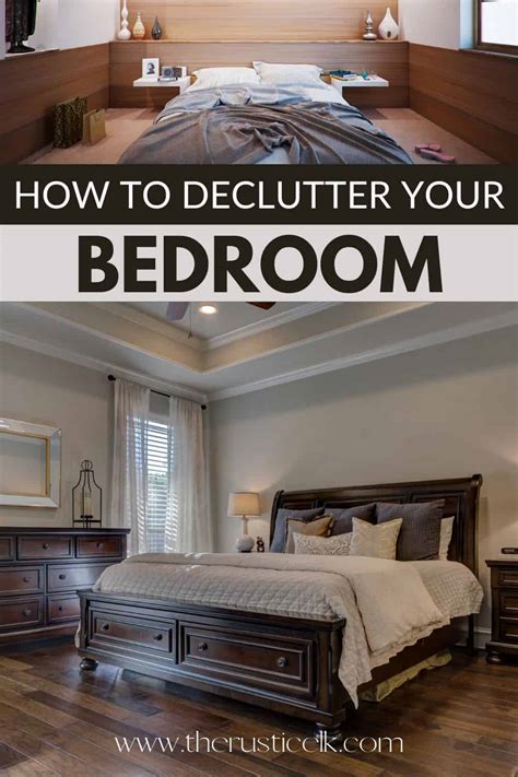 How To Declutter Your Bedroom The Rustic Elk