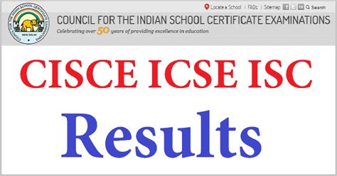CISCE Org ICSE ISC Result Declared Check ICSE Class Th ISC Class Th Results Now
