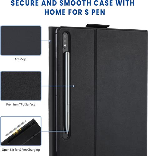 Buy Doohoeek Bluetooth Backlit Keyboard Case With Trackpad For Samsung Galaxy Tab S8 Plus 2022