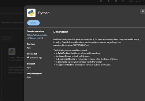 Install An Application From Source Code In A Github Repository Using The Openshift Web Console