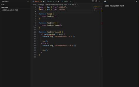 Code Navigation Stack Visual Studio Marketplace
