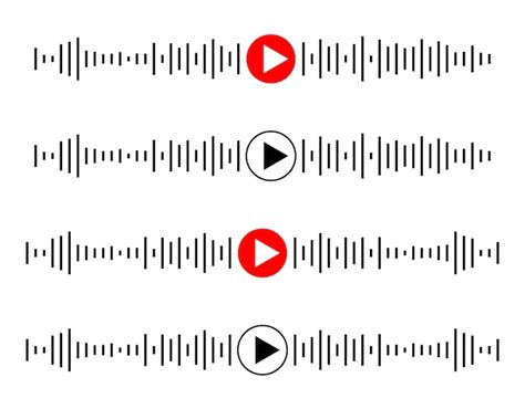 Premium Vector Sound Wave Icon Podcast Player Interface Music Symbol