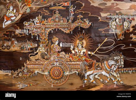 Krishna Arjuna Fotos Und Bildmaterial In Hoher Auflösung Alamy