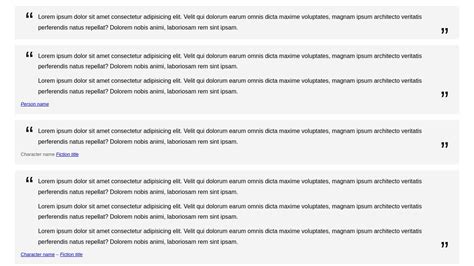 20 Css Blockquotes Examples