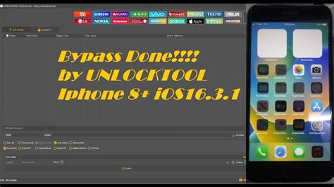 How To Bypass Iphone 8 8plus X Passcode By Unlocktool Ios 15 Youtube