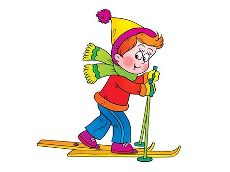 Картинки мальчик на лыжах летом 51 фото