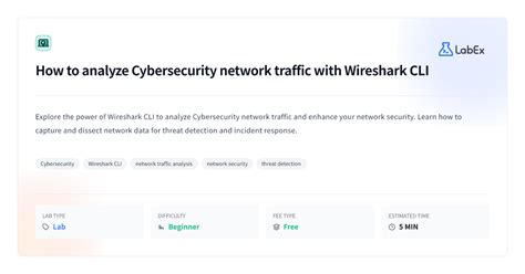 How To Analyze Cybersecurity Network Traffic With Wireshark Cli Labex