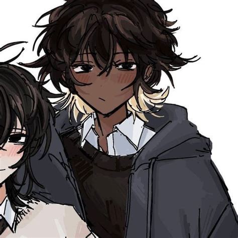 Boy X Boy Matching Pfps 12 Black Girl Cartoon Matching Pfp Anime