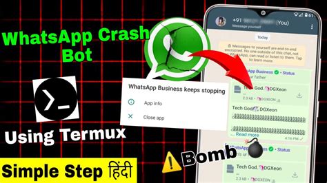 Create This Powerfull ⚠️ Whatsapp Bug Bot Using Termux 💣🥶 How To Make Bug Whatsapp Bot Using