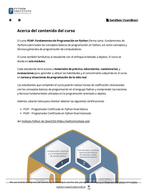 Edube Interactive Fundamentos De Programación En Python Programa