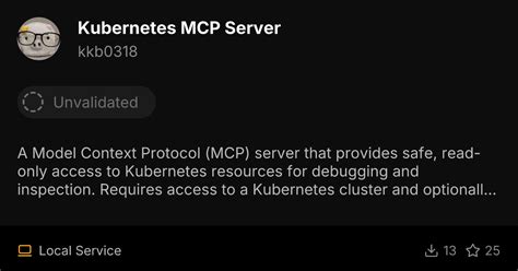 Kubernetes MCP Server MCP Servers LobeHub