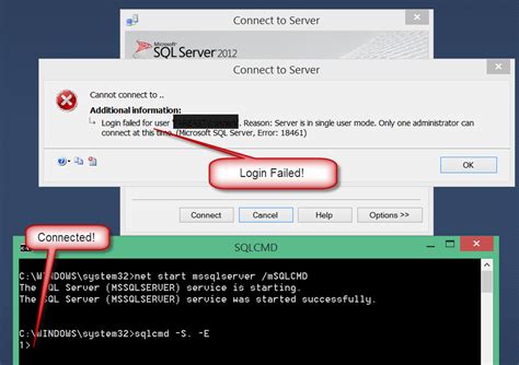 Help How To Fix Error Reason Server Is In Single User Mode Only One Administrator Can