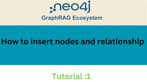 Getting Started With Neo4j Graphrag Tutorial1 Youtube
