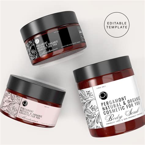 Printable Cosmetic Labels