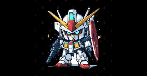 Small Gundam Toy Gundam Sticker Teepublic