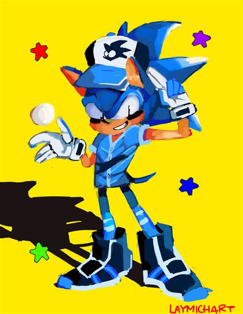 Baseball Sonic By Laymich On Deviantart