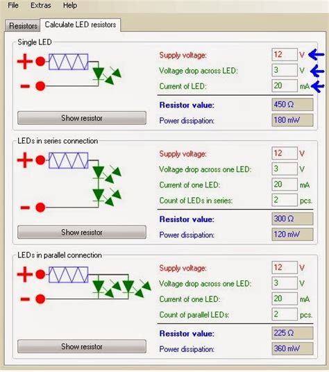 Description And Use Of Resistor Calculator 1 0 6