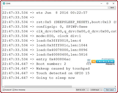 Esp32 Low Power Modes The Engineering Projects Esp32 Low Power Modes The Engineering Projects