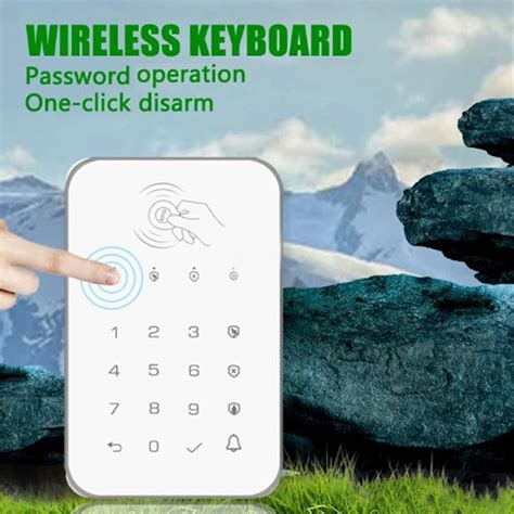 Wireless Touch Keypad Lock 433mhz Frequency Ev1527 Weapon Code Unlock Security System Code Rfid