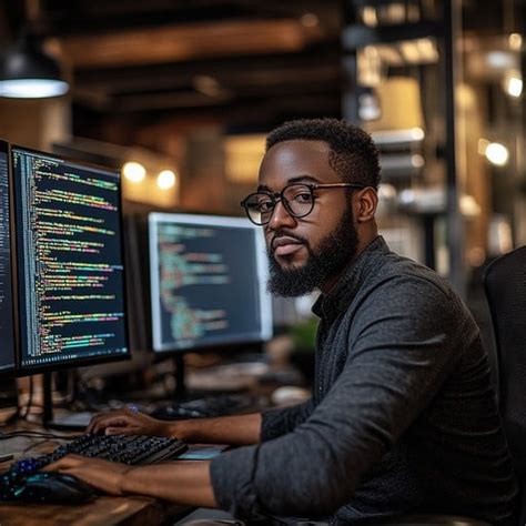 Free Focused Coding Session Image Download At Stockcake