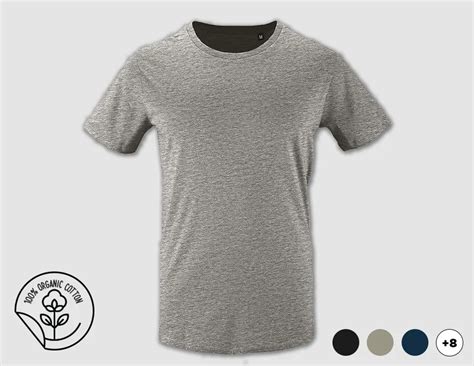 Sustainable Organic Cotton T Shirts Custom Workwear
