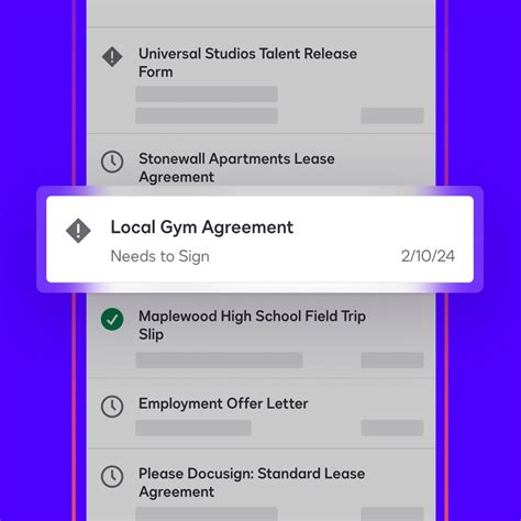 Free Document Signing App Docusigns Electronic Signature App