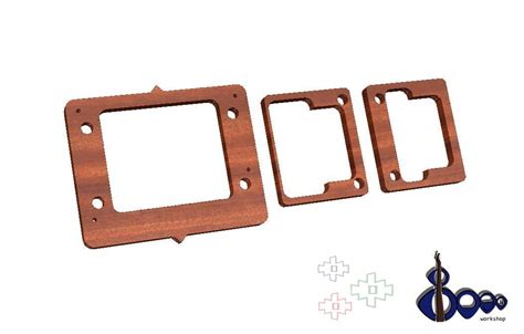 Floyd Rose Routing Template Set Bogo Workshop