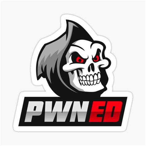 Cyber Security Hacker Pwned Red Sticker For Sale By Clubtee Redbubble