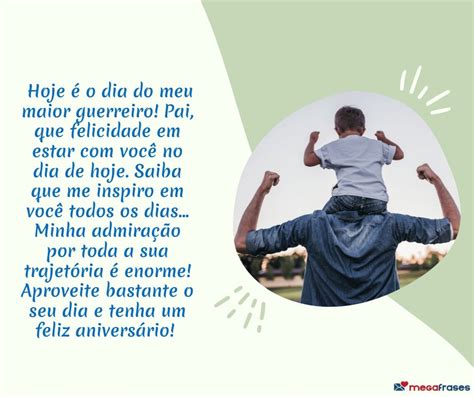 Mensagens De Aniversário Para Pai Hoje é Dia De Parabéns