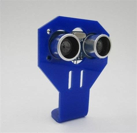 Hc Sr04 Distance Sensor Holder Angular Mounting Blue Arduino Diy