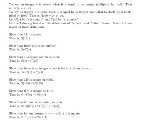 Solved We Say An Integer N Is Square When It Is Equal To An Chegg Com
