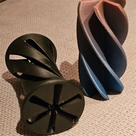 3d Printer Files 3mf File Spiral Pass Through Fidget Spinner