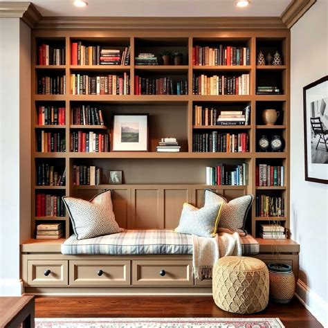Small Living Room Ideas With Bookshelves