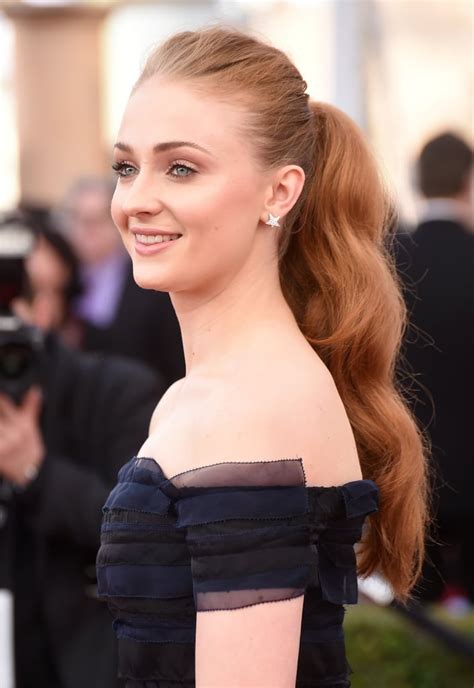 What Is Sophie Turner S Natural Hair Color Popsugar Beauty