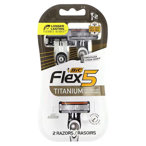 Bic Flex 5 Titanium 2 Razors