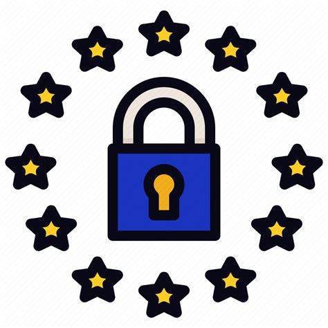 Eu Law Protection Regulation Icon Download On Iconfinder