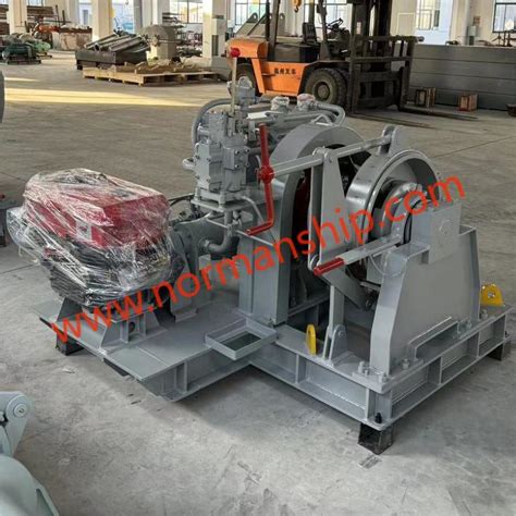 Cast Steel Hydraulic Electric Boat Single Gypsy Anchor Windlass