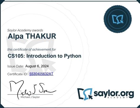 Alpa Thakur On Linkedin Python Programming Sayloracademy
