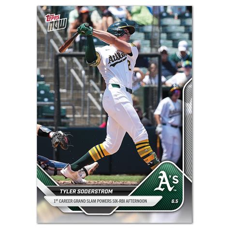 Tyler Soderstrom 2025 Topps Now 259 Orange Foil 25 Price Guide