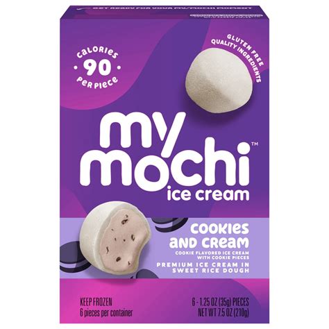 My Mochi™ Ice Cream Cookies And Cream 6 Ct 1 25 Oz Ralphs