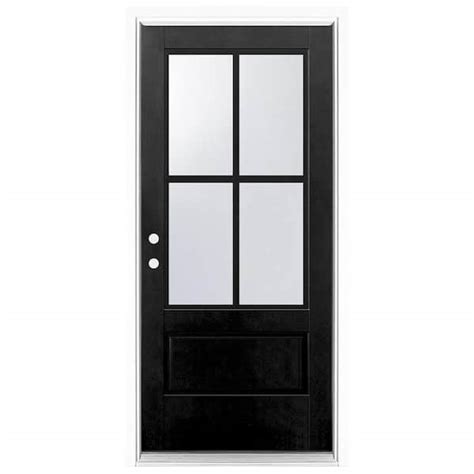 Mp Doors 36 In X 80 In 3 4 Lite Right Hand Inswing 4 Lite Sdl Loe