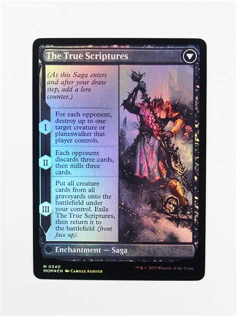 Sheoldredthe True Scriptures 340 Foil From March Of The Machine Mom